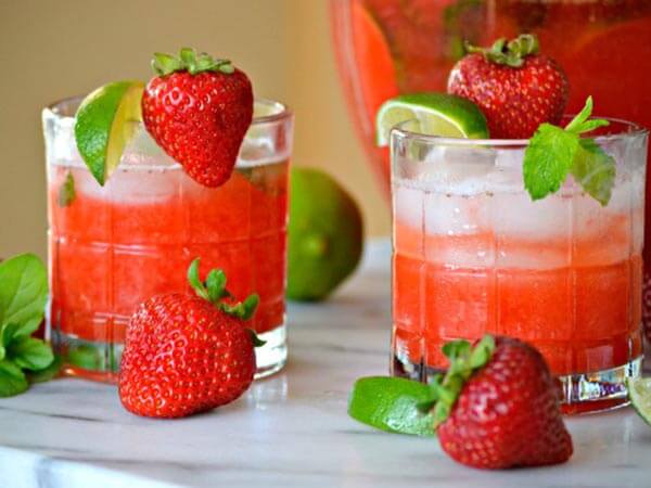 Công thức pha chế mojito vị dâu - TNT DRINK